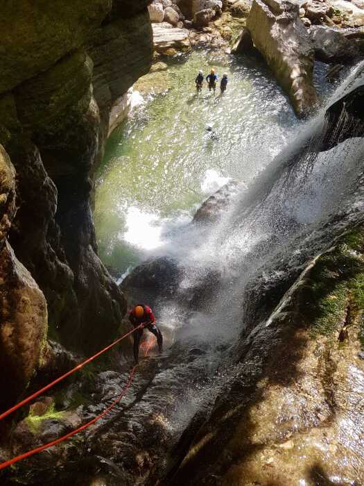 Canyon du Furon partie basse, Massif Vercors à Sassenage, 1/2 journée.