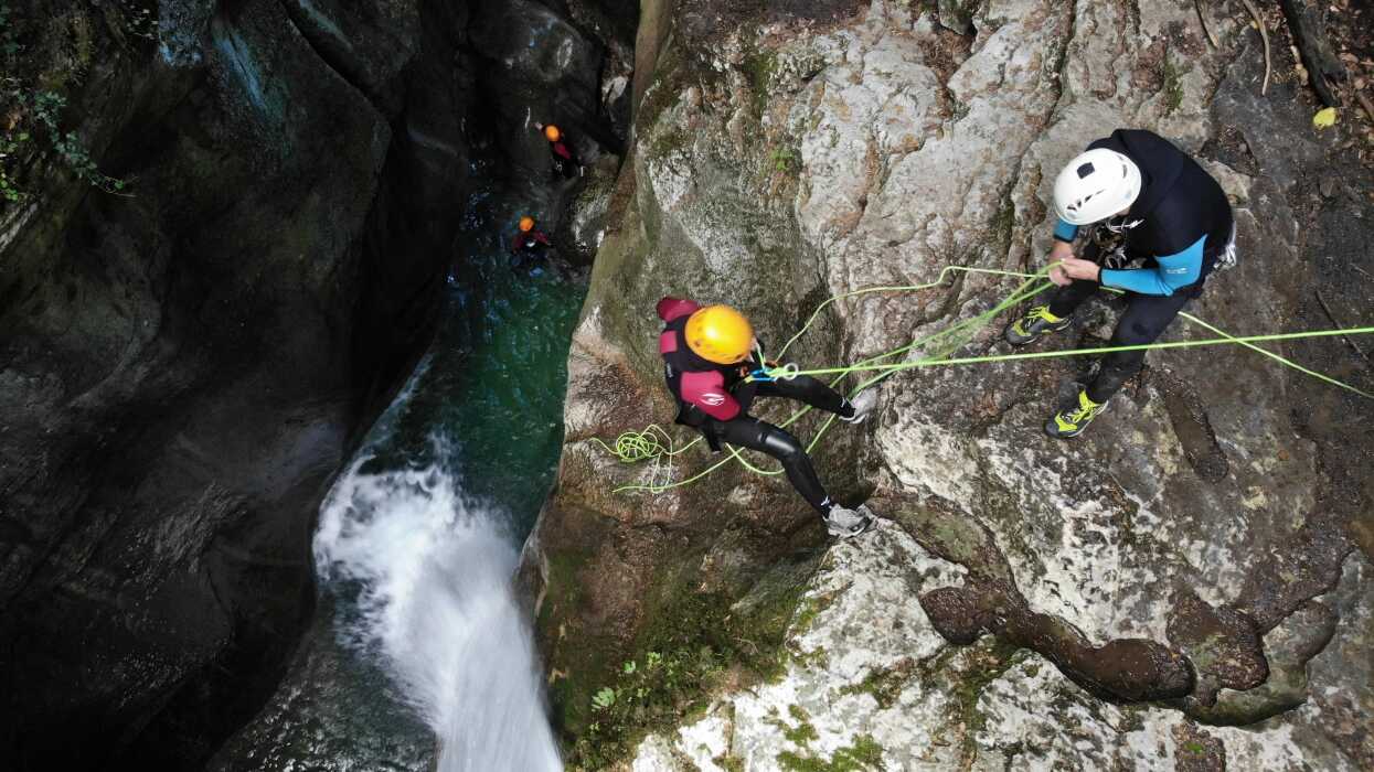 Canyon du Furon haut à Sassenage en Vercors proche de Grenoble et Lyon